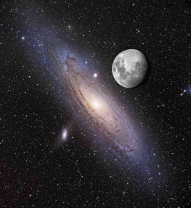 If Andromeda Were Brighter, This is What You'd See — Wait But Why